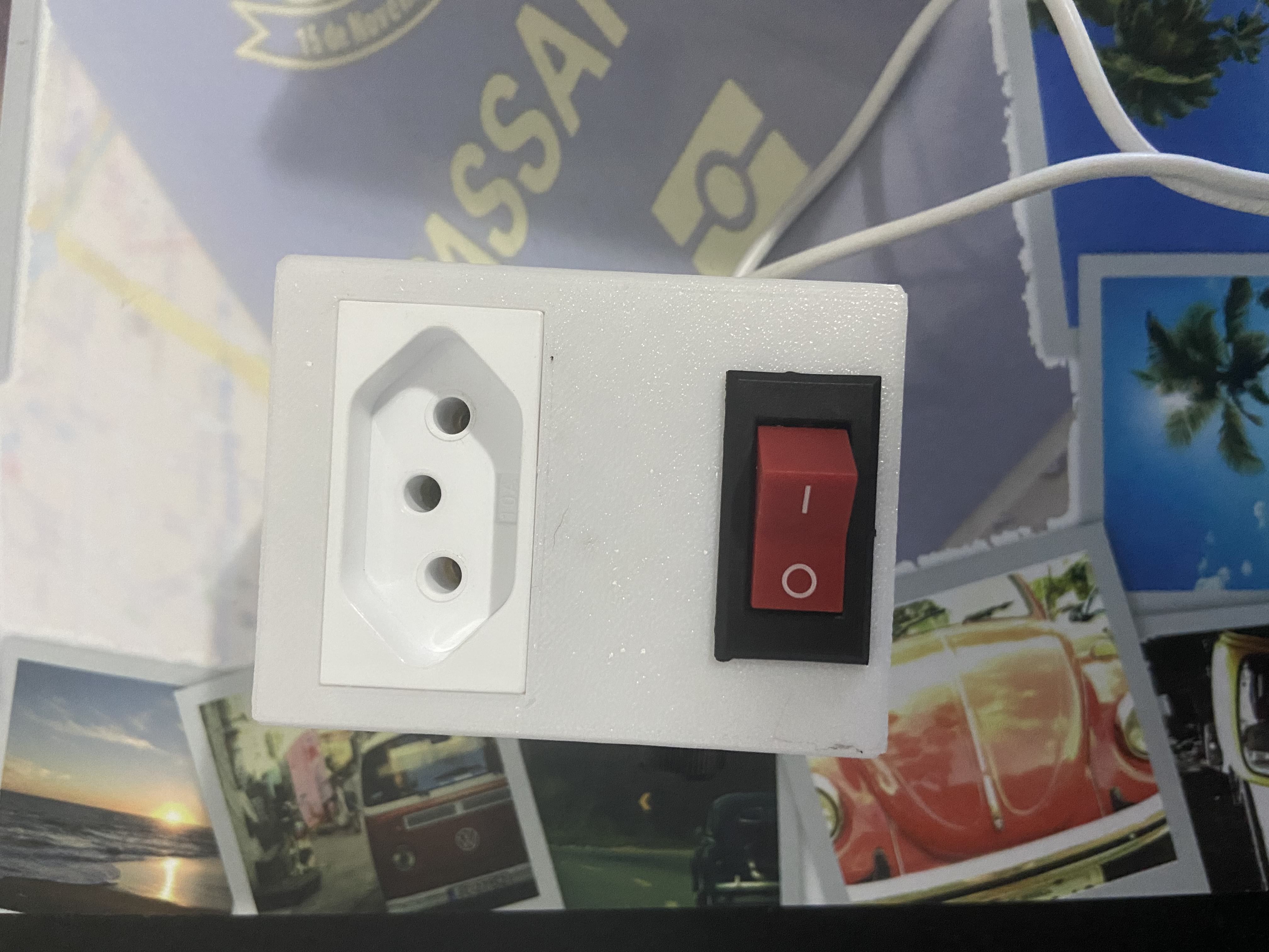 Type N (Brazil) socket box with fuse and KCD6-101 by Victor Larodiel ...