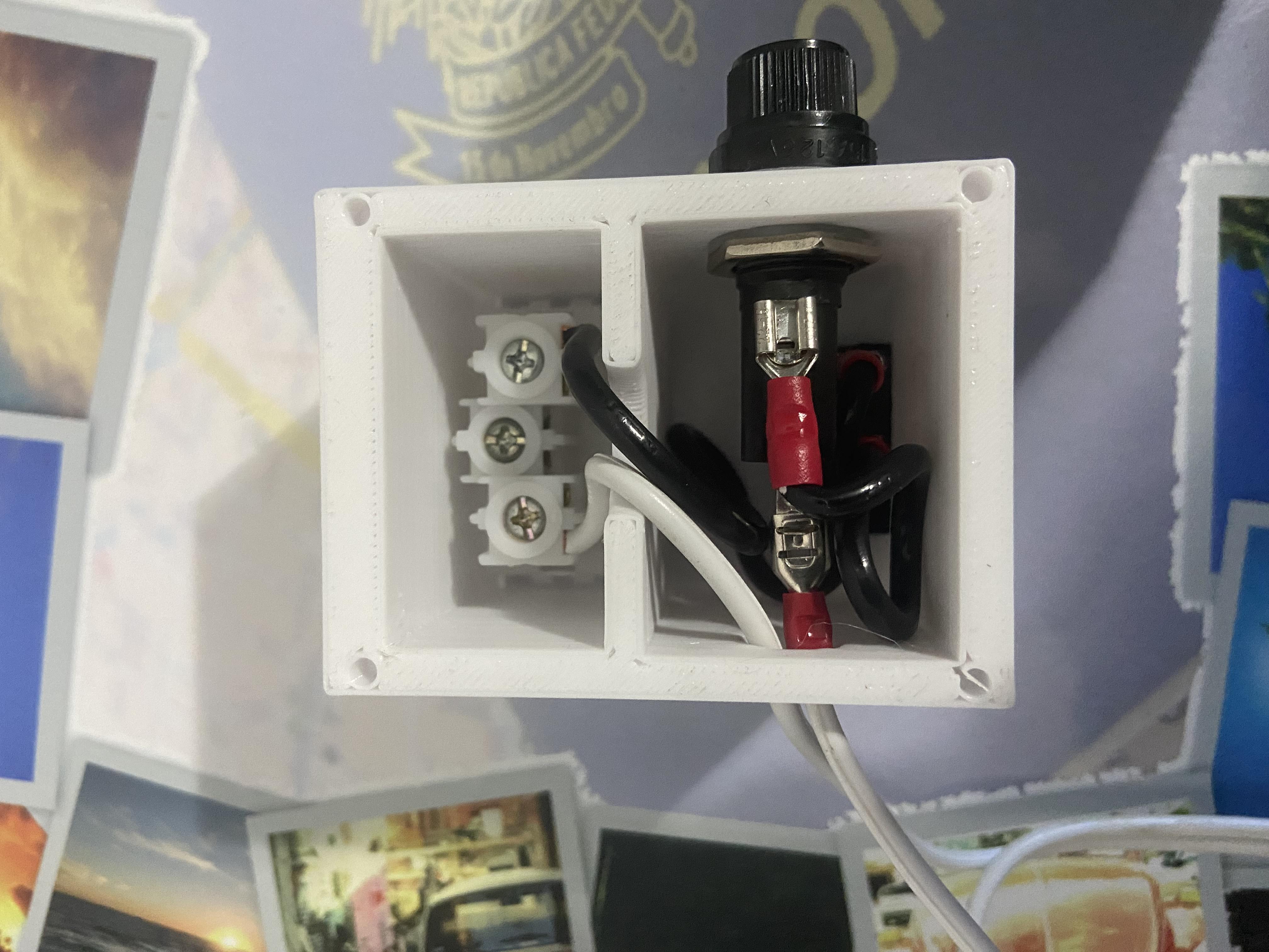 Type N (Brazil) socket box with fuse and KCD6-101 by Victor Larodiel ...