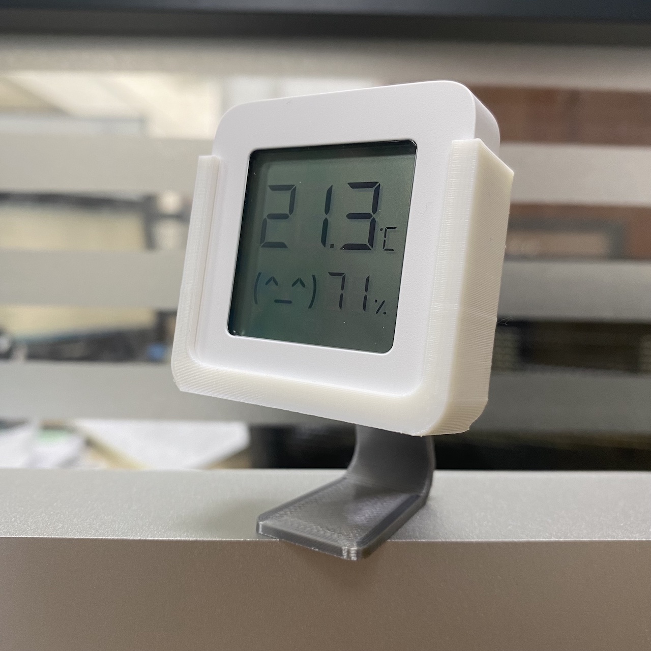 Holder for Xiaomi Temperature and Humidity Meter 2 by lm3210 | Download ...