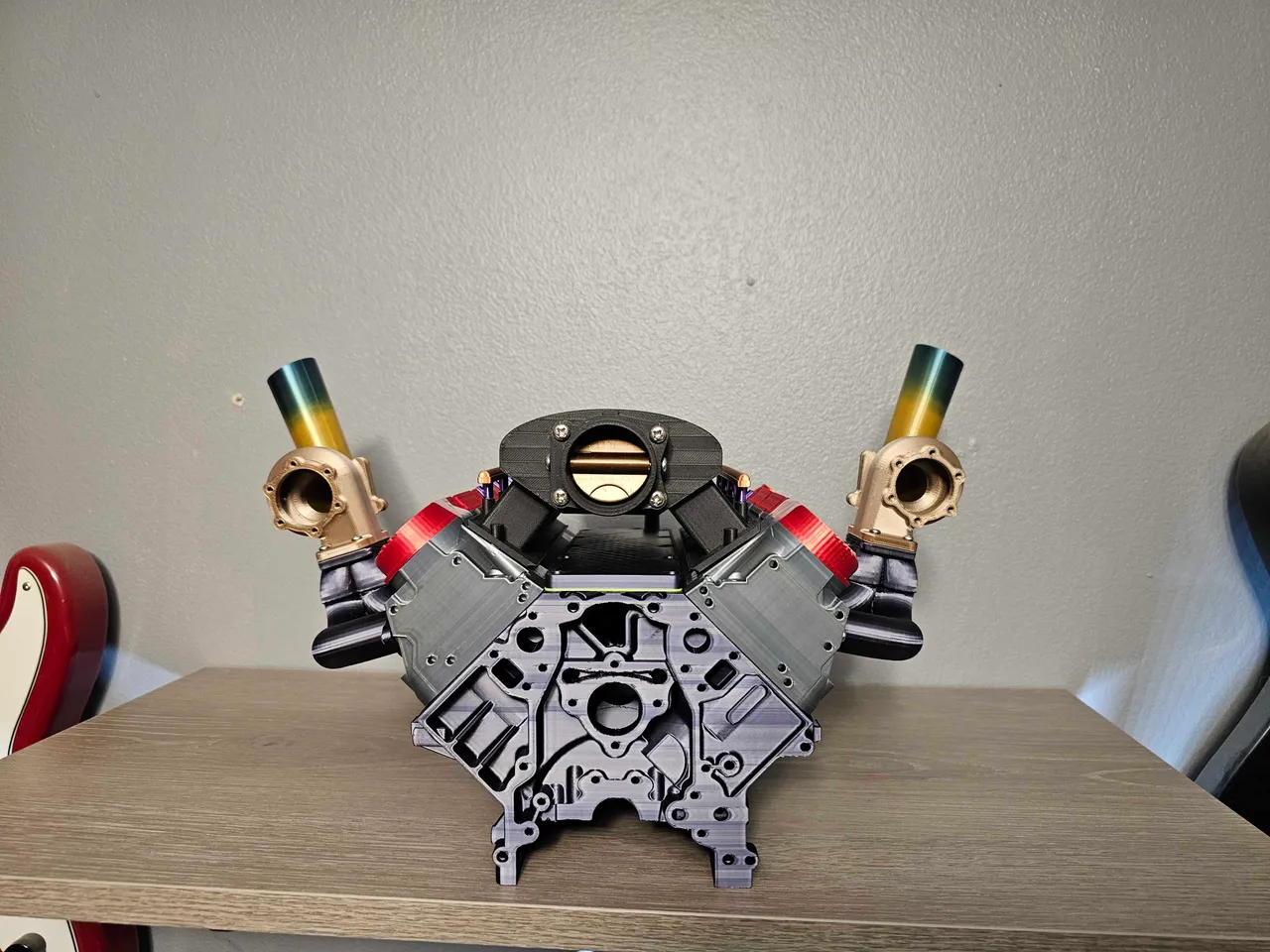 LS3 Top Mount Turbo Manifold by Bryan | Download free STL model ...