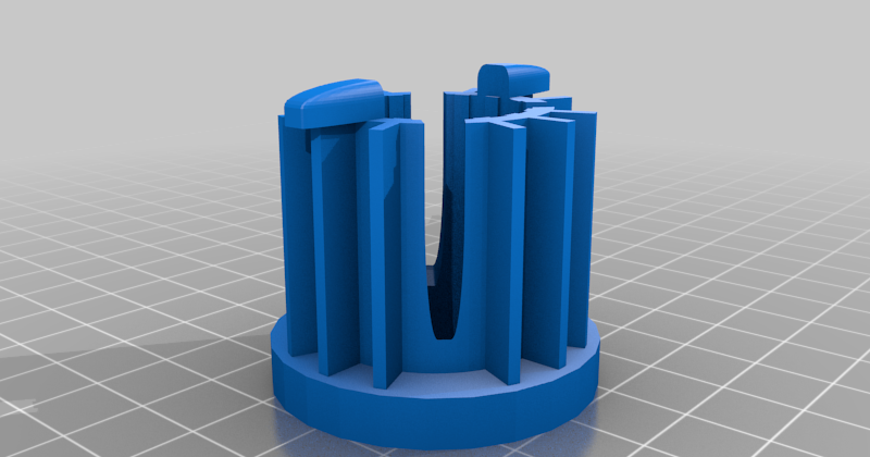 Rotating Tree Stand Adapter by Mike Musco-Jones | Download free STL ...