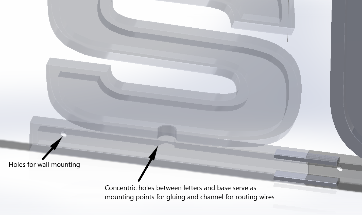 Subaru LED Sign (5ft) by PrematureCorn | Download free STL model ...