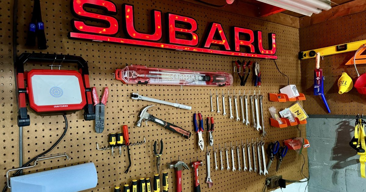 Subaru LED Sign (5ft) by PrematureCorn | Download free STL model ...
