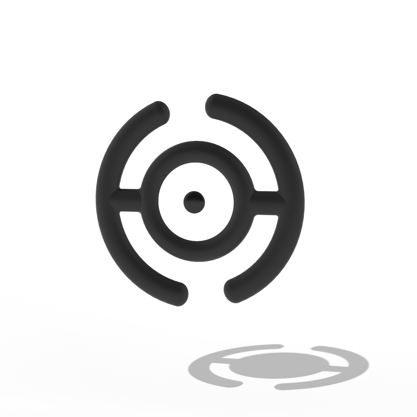 Pokémon Unown H by ZhangarG | Download free STL model | Printables.com