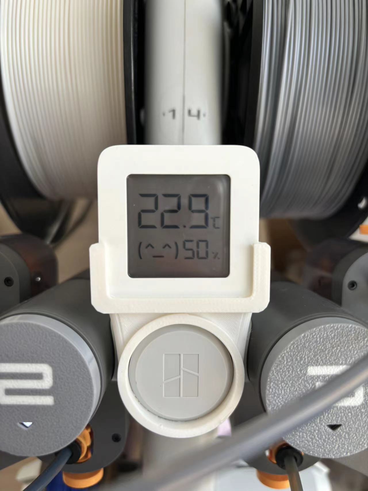 Xiaomi Mijia Hygrometer Holder for Bambu AMS Lite by ThinkArtWork ...