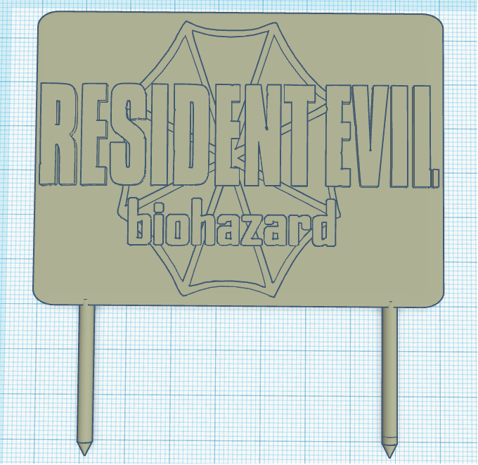 Resident evil VII board for diorama by Jura Švébiš | Download free STL ...