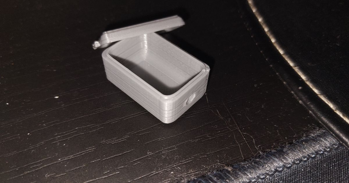 tiny box for doll- mini boite by Severine | Download free STL model ...