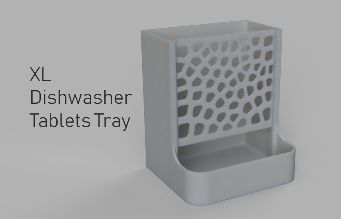 XL Dishwasher Tablets Tray by JGFTW | Download free STL model ...