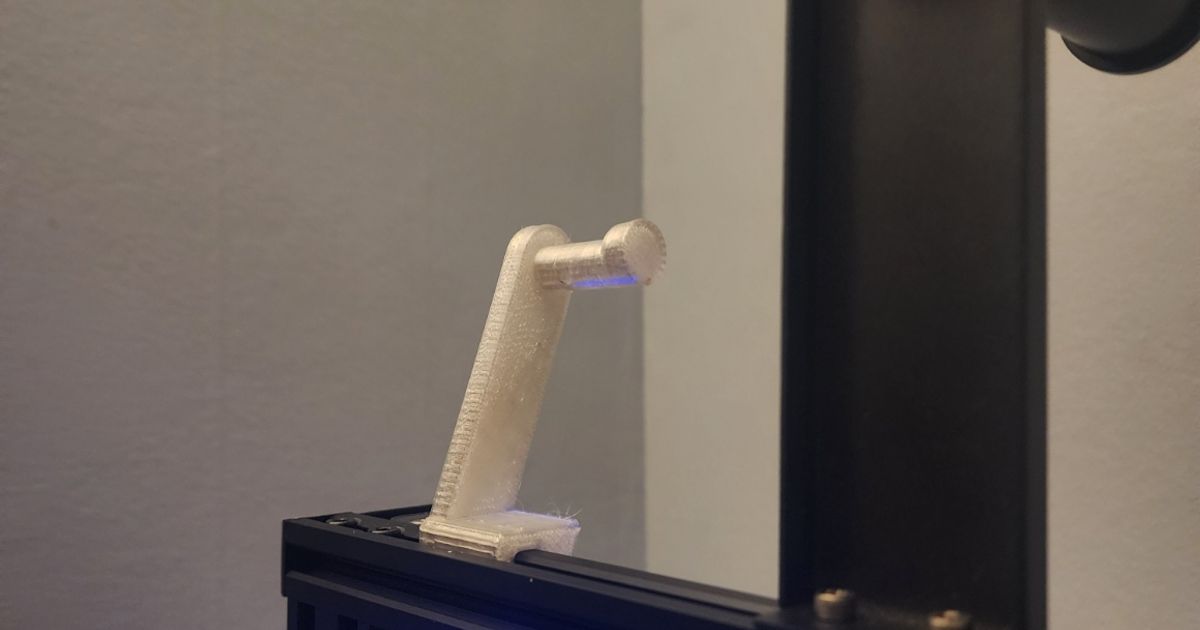 Mini Spooler Filament Holder Mount by BarTroll | Download free STL ...