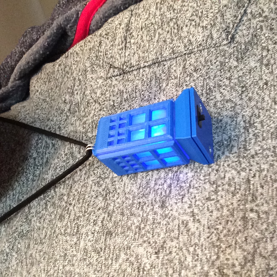 Tardis Pendant by Adafruit | Download free STL model | Printables.com