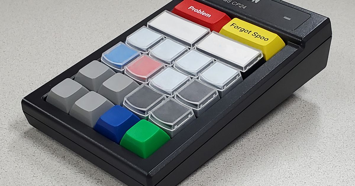 Genovation ControlPad CP24 Riser by Adel | Download free STL model ...