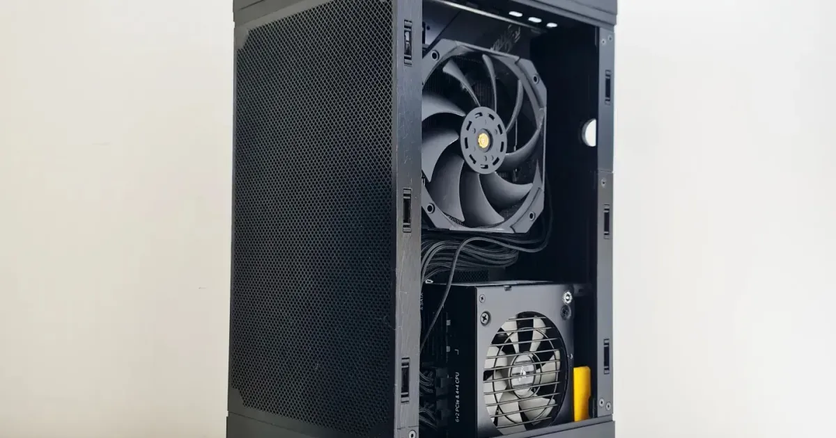 High Air Flow ITX PC Case - MODCASE 3D 14.5L by Haydn Bao | Printables ...