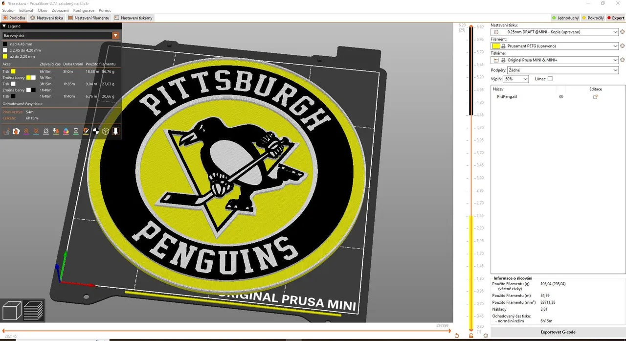 Pittsburgh Penguins Printable Logo
