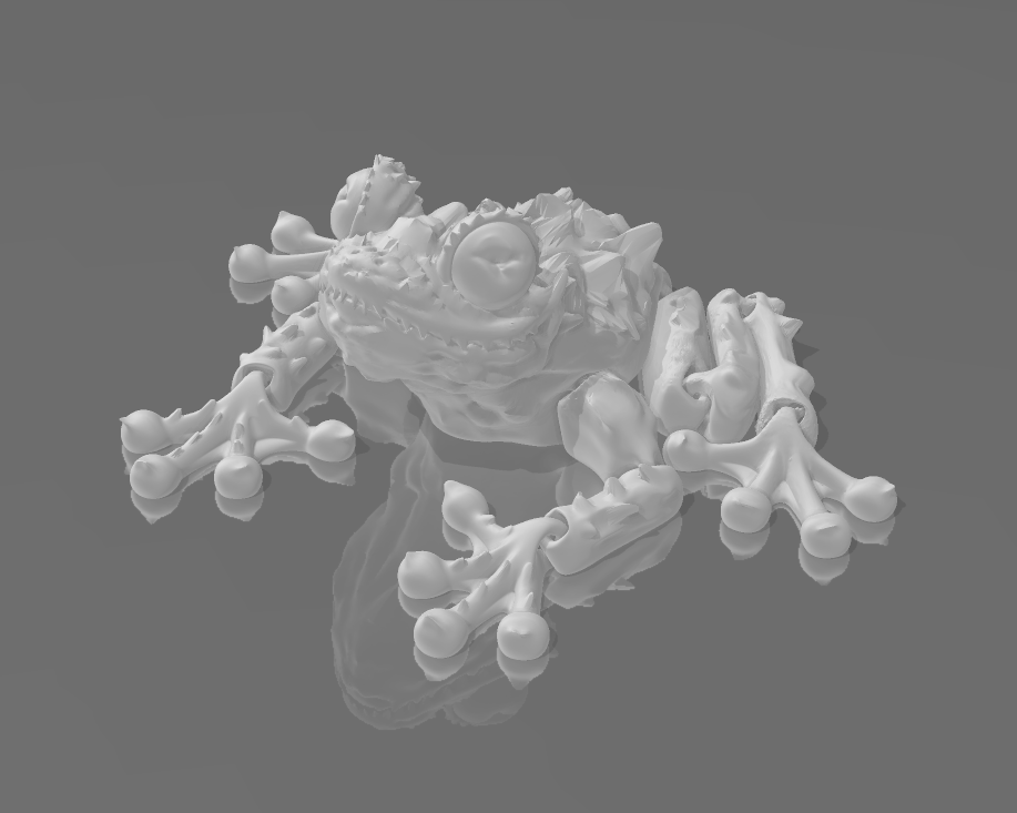 Flexi_Frog_Mutant by TAF 3D printig do LIDL | Download free STL model ...