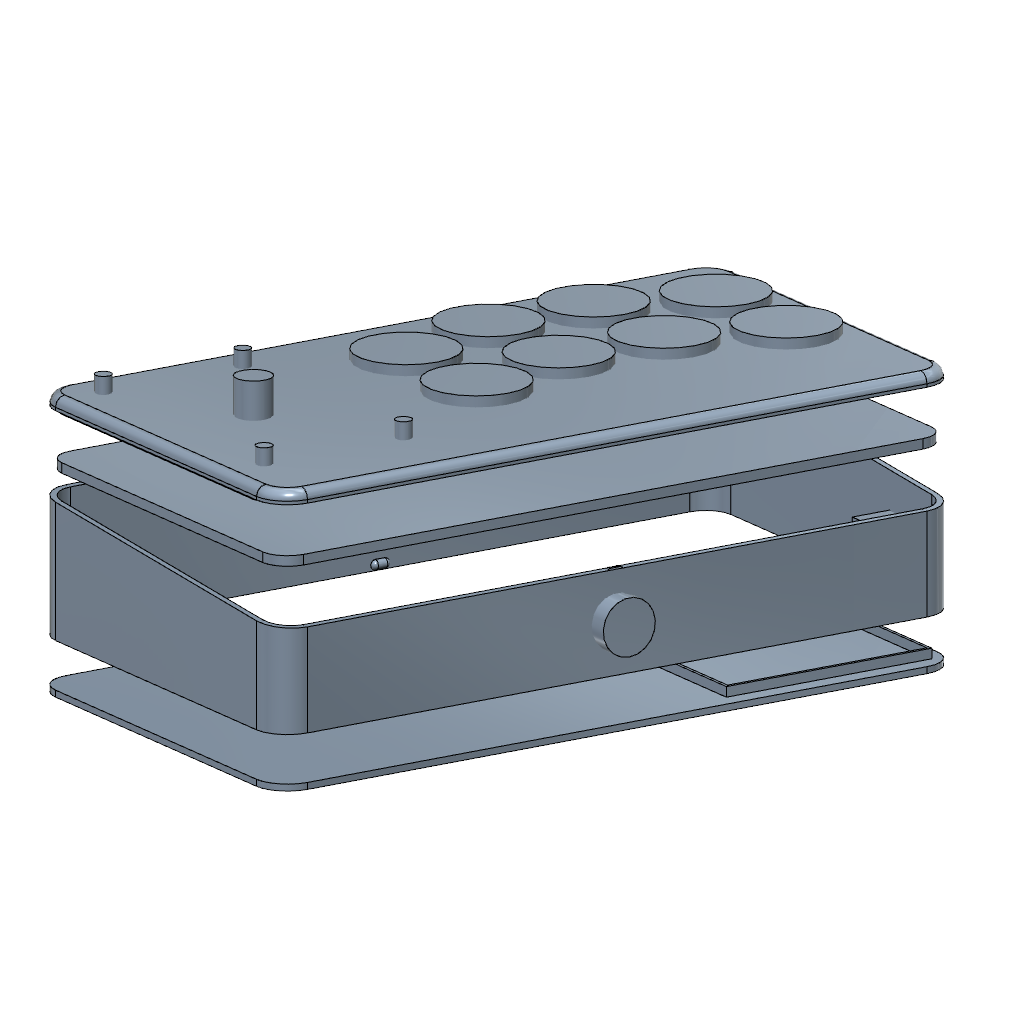 NeoPixel Arcade Buttons von Adafruit | Kostenloses STL-Modell ...