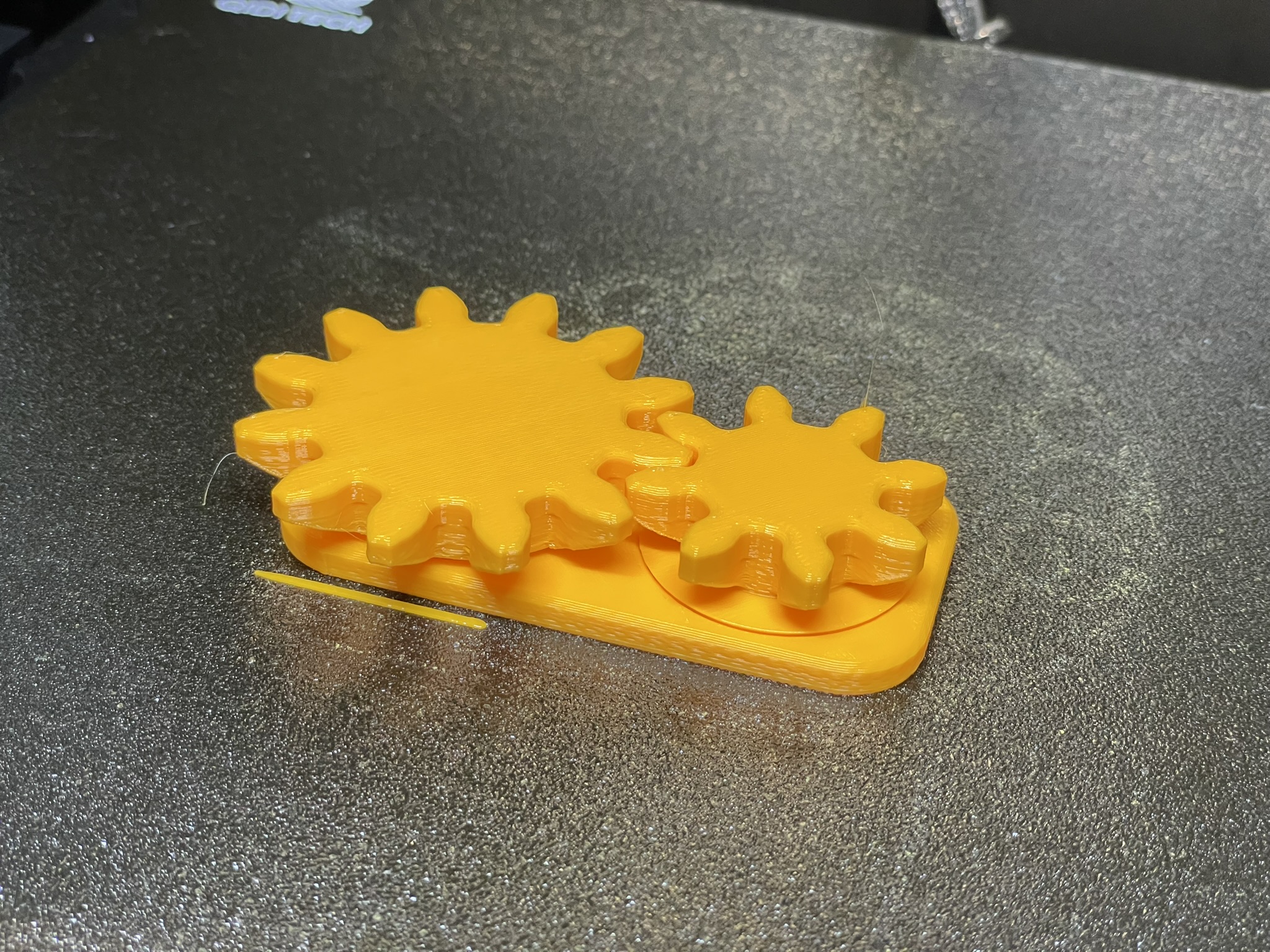 Print in place rotating gears toy by pmate | Download free STL model ...