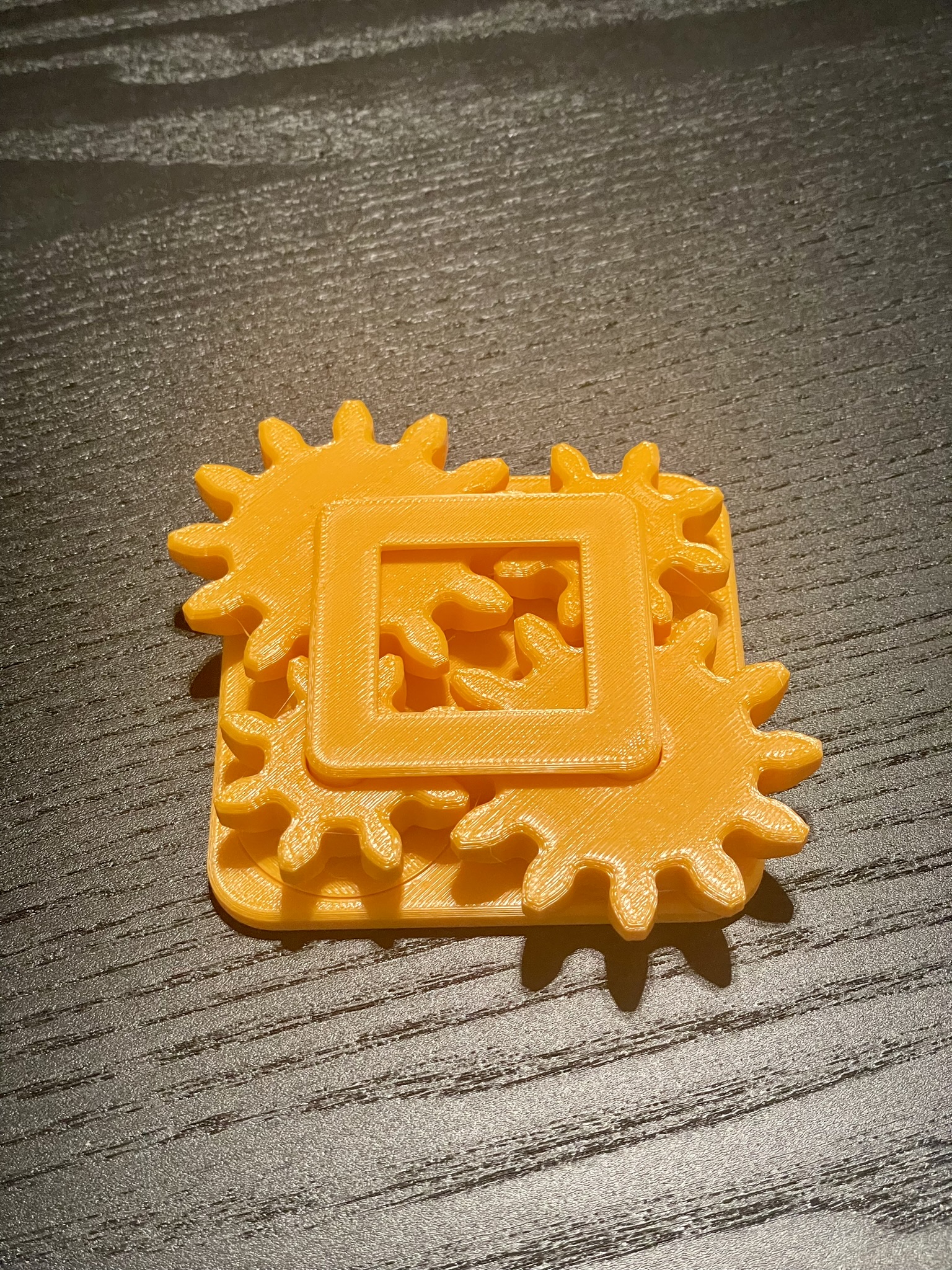 Print in place rotating gears toy by pmate | Download free STL model ...