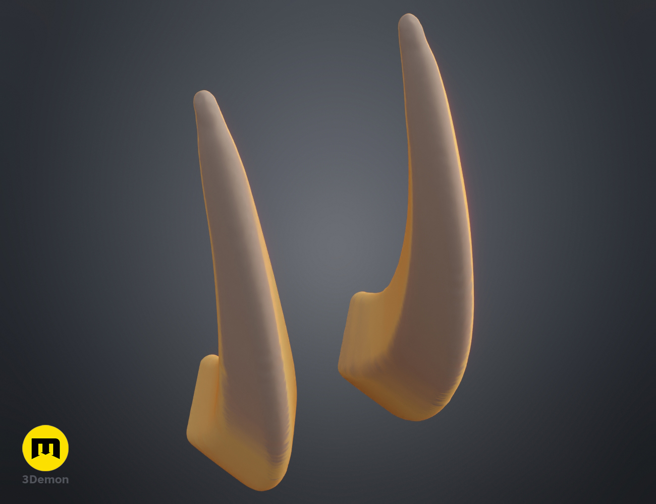 Demon Horns by 3Demon | Download free STL model | Printables.com