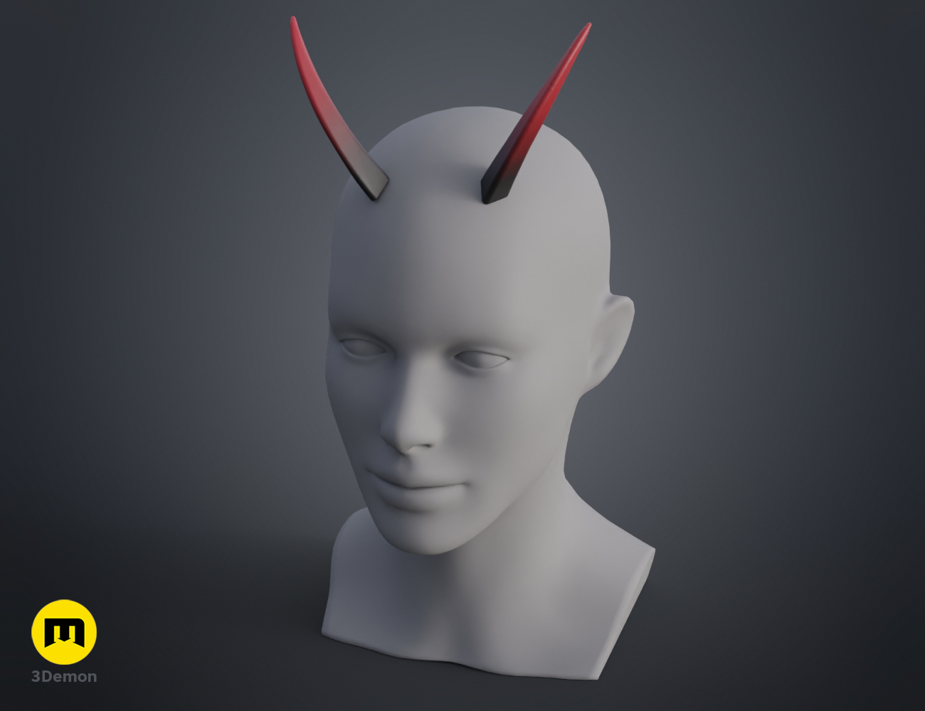 Demon Horns by 3Demon | Download free STL model | Printables.com