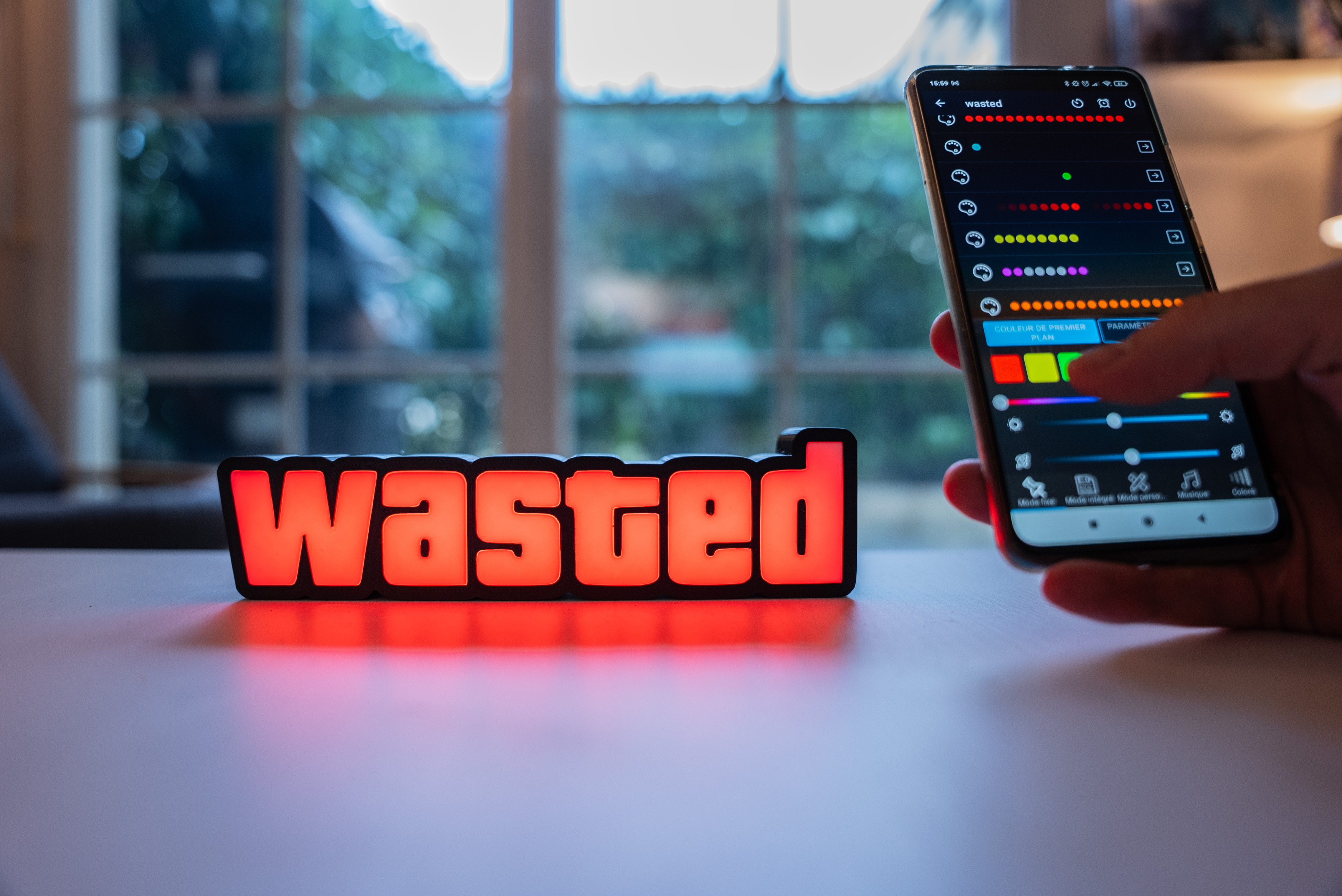 GTA WASTED LAMP - Control Remote & App por Jéjé l'ingé | Descargar ...