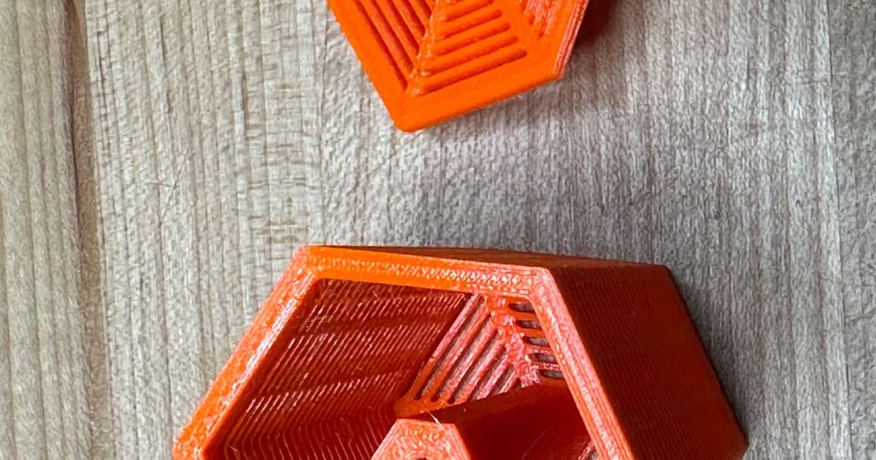 Hexagonal Sachet Box by 3DBob | Download free STL model | Printables.com