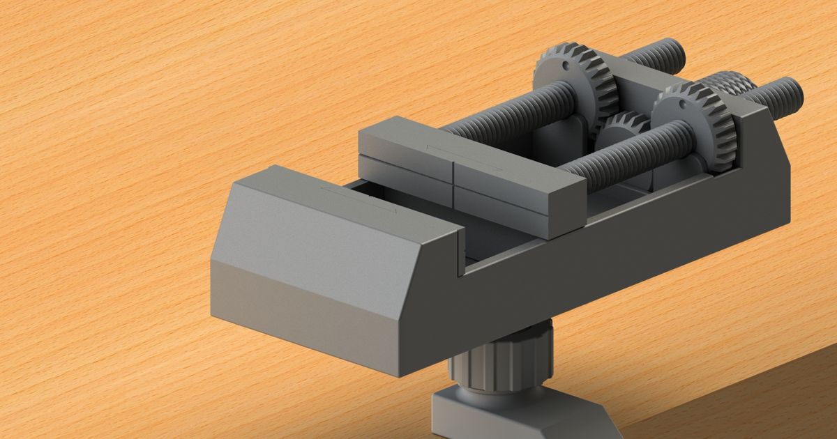 Dope Bench Vice by Adr1an | Download free STL model | Printables.com