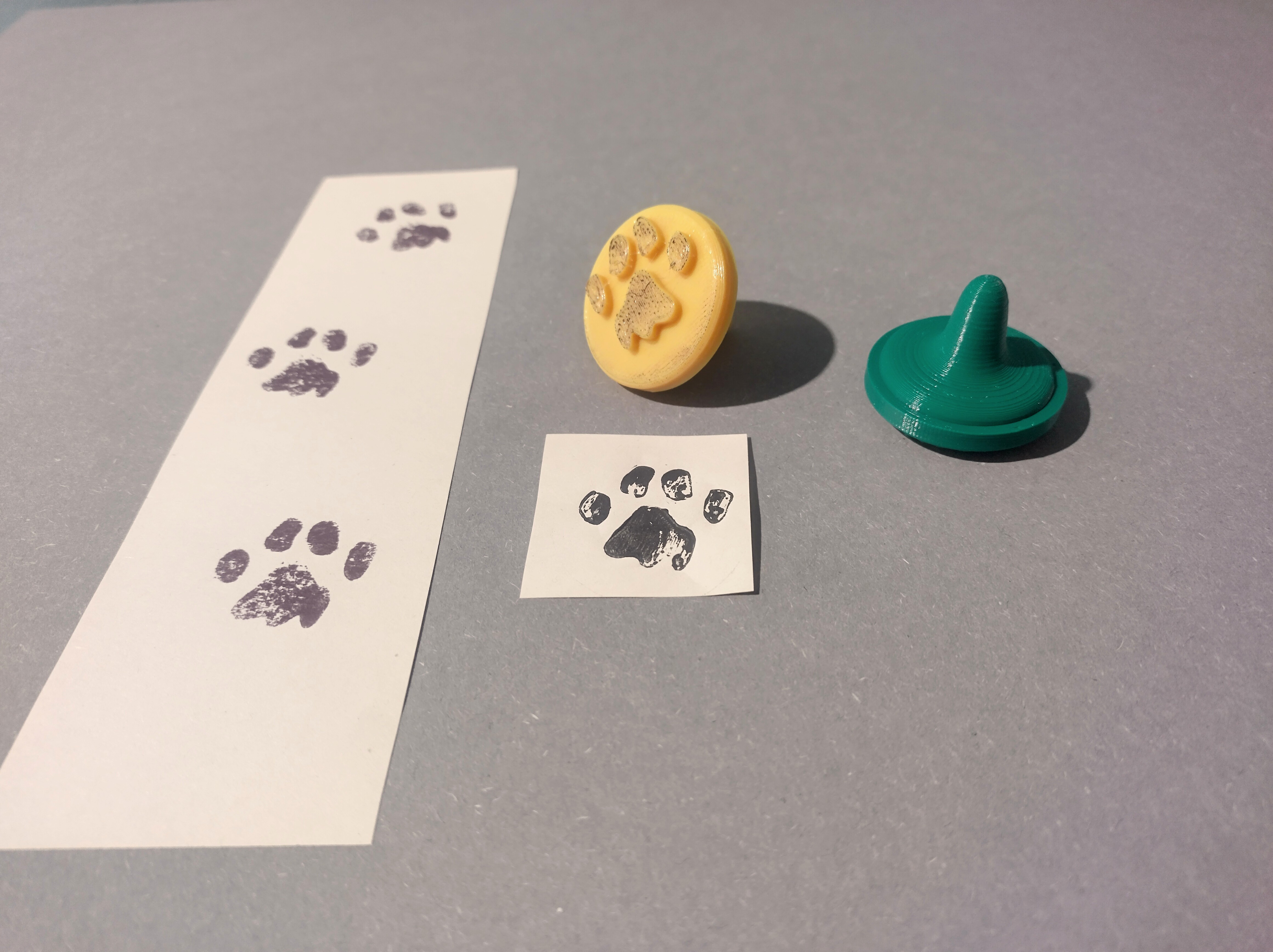 Cat paw stamp by Magda j | Download free STL model | Printables.com