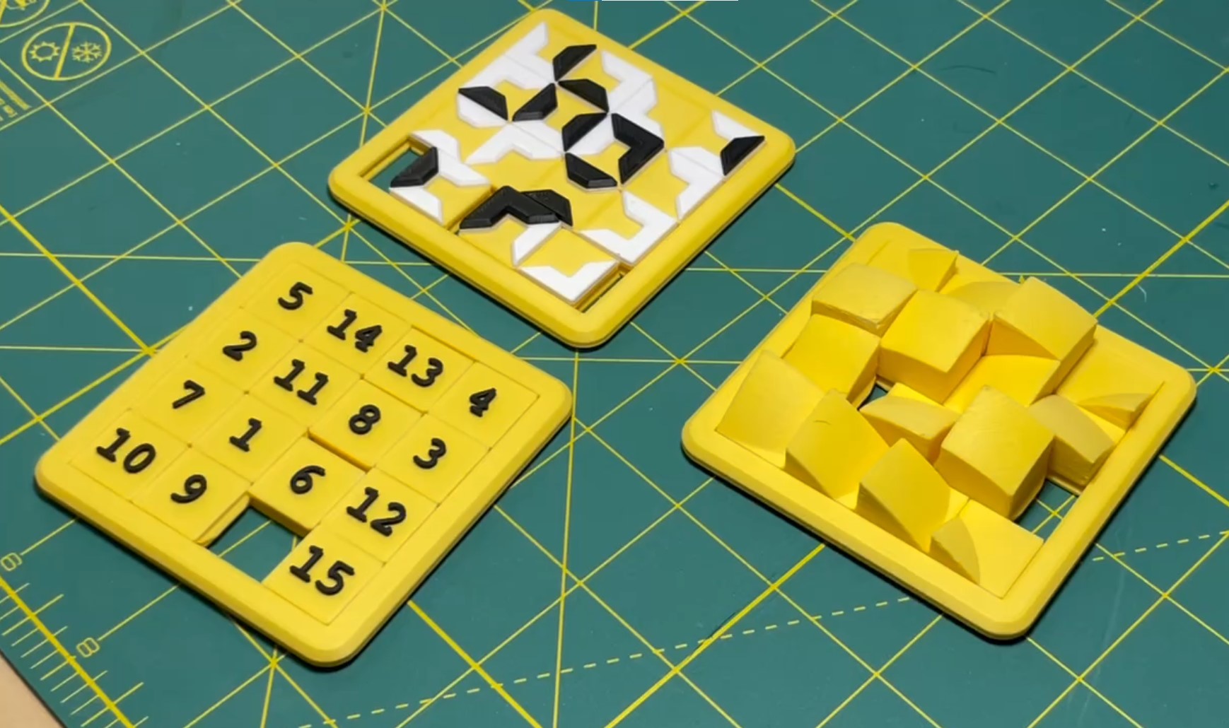 New Captive Sliding Tile Puzzle 100 Print In Place And Customizable By Povsky Download Free