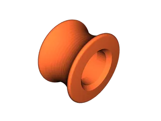 Bearing roller guide wheel for 30mm pipe by jattie | Download free STL ...
