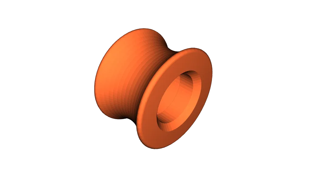 Bearing roller guide wheel for 30mm pipe by jattie | Download free STL ...