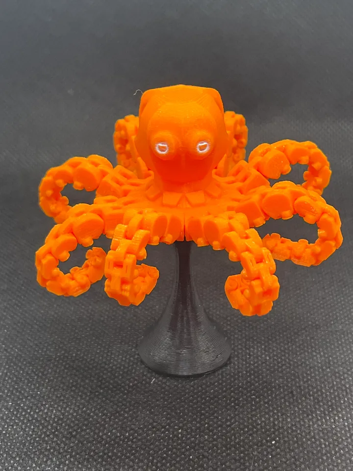 Articulated Octopus with armor by MajerDave | Download free STL model ...