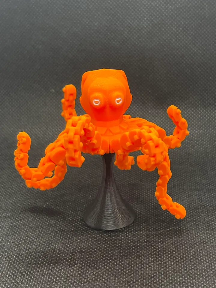 Articulated Octopus with armor by MajerDave | Download free STL model ...