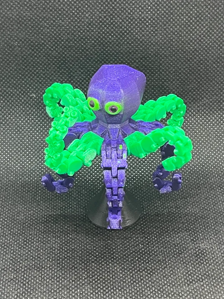 Articulated Octopus with armor by MajerDave | Download free STL model ...