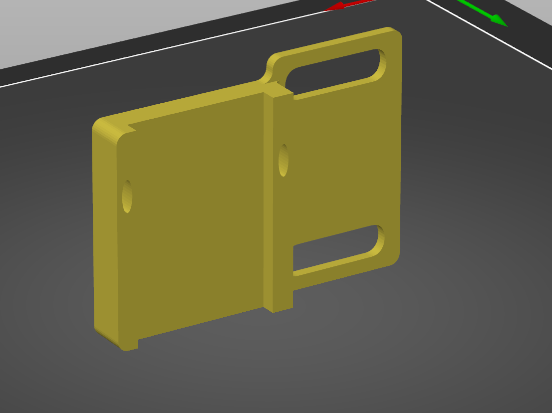 1RU rack mount vertical holder for Zigbee antennae by Trucks_and_Tacos ...