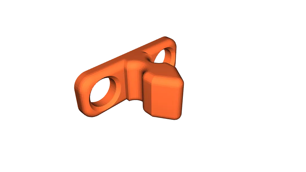 Door Clip Latch by jattie | Download free STL model | Printables.com