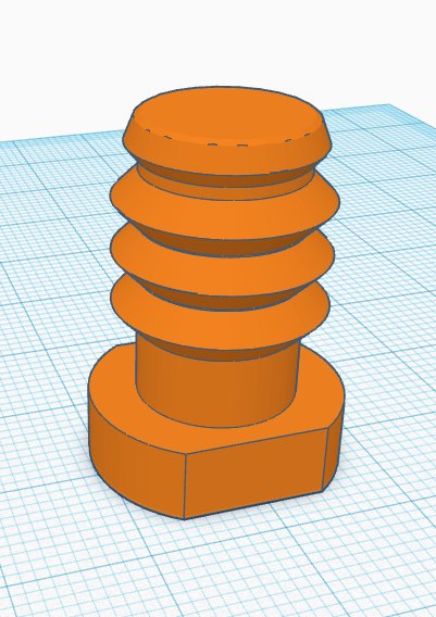 16mm hose end cap connector by Suke | Download free STL model | Printables.com