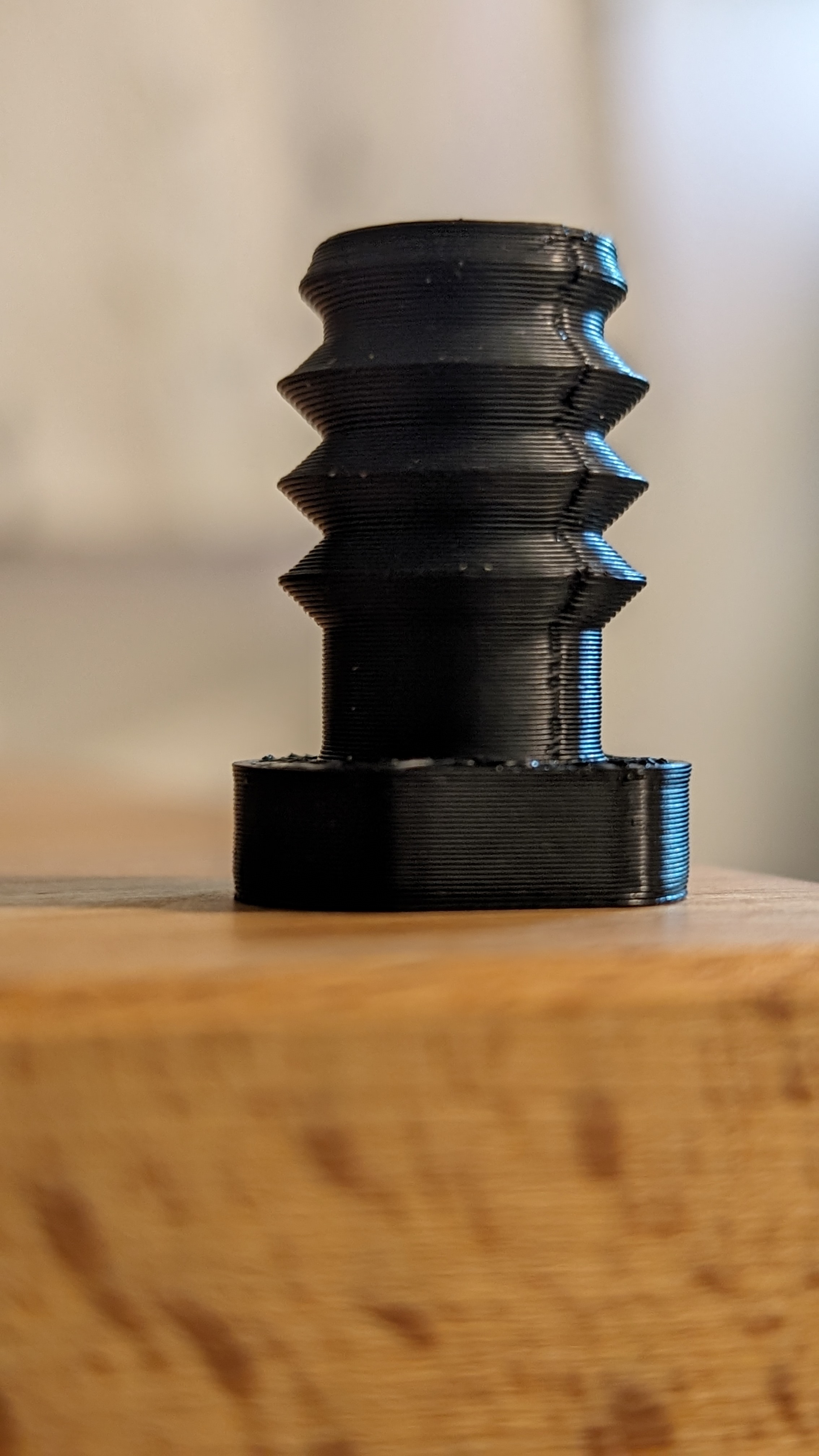 16mm hose end cap connector by Suke | Download free STL model | Printables.com