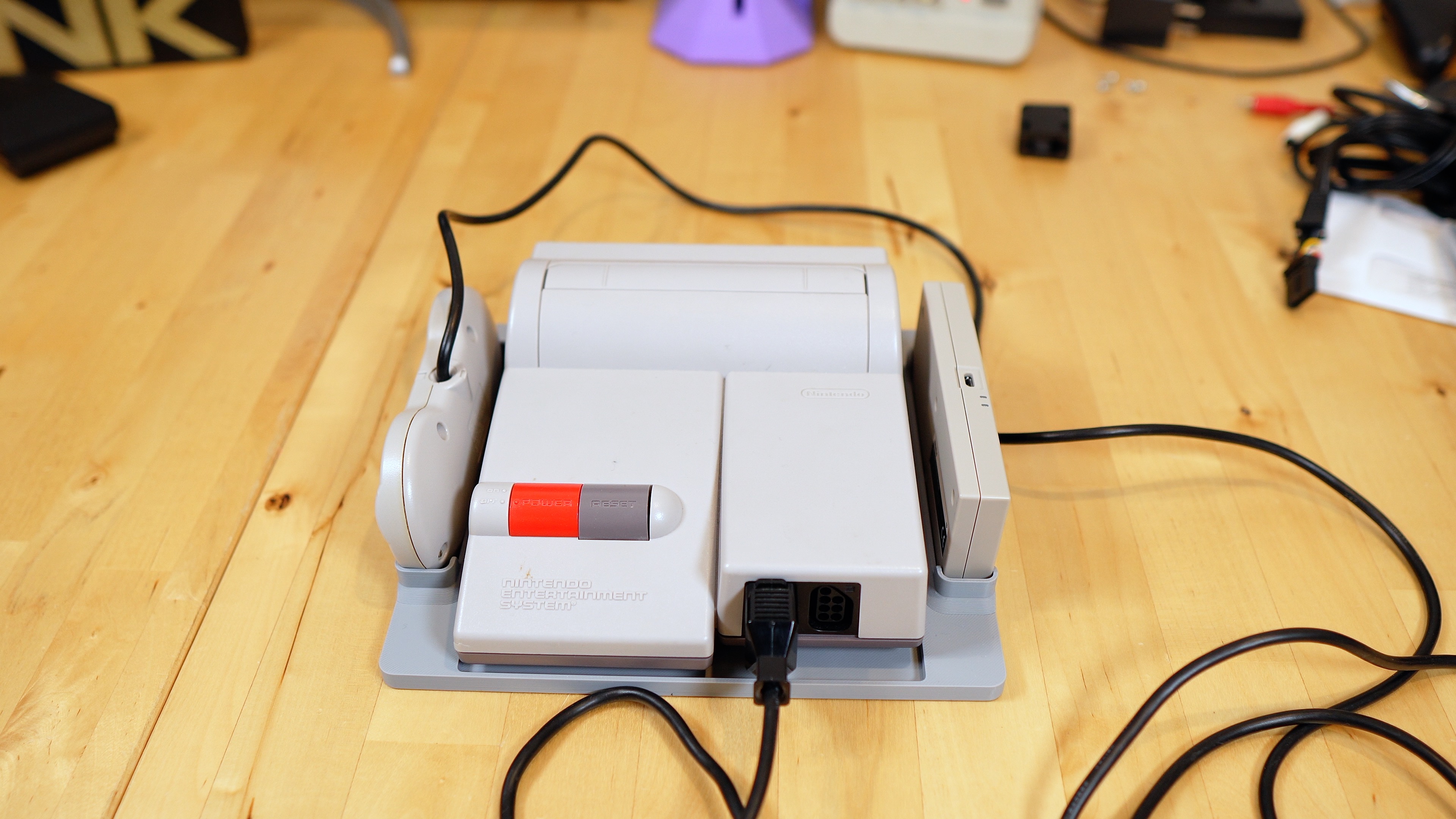 NES Top Loader and AV Famicom Controller Storage Stand by Retro Frog ...