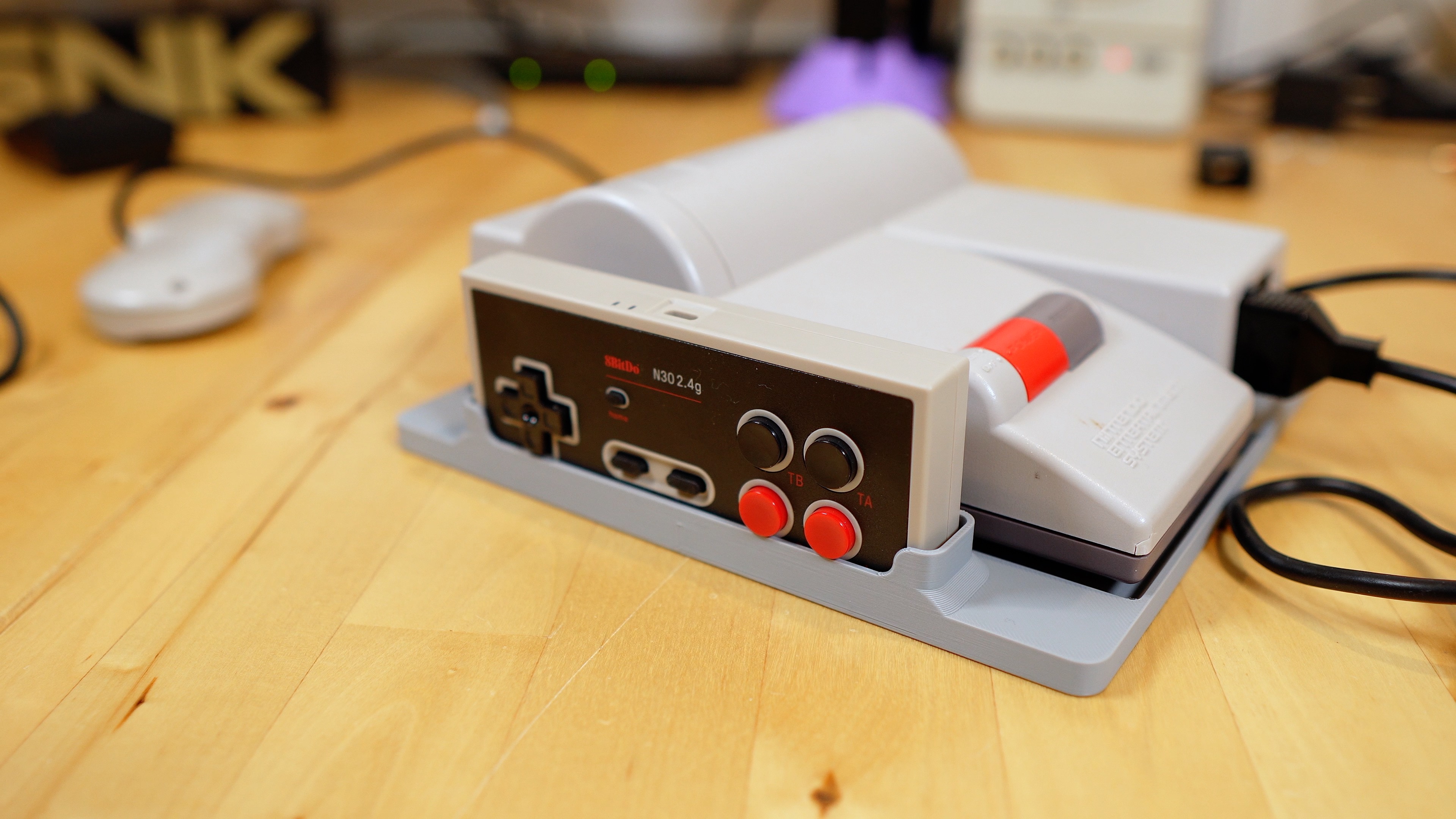 NES Top Loader and AV Famicom Controller Storage Stand by Retro Frog ...