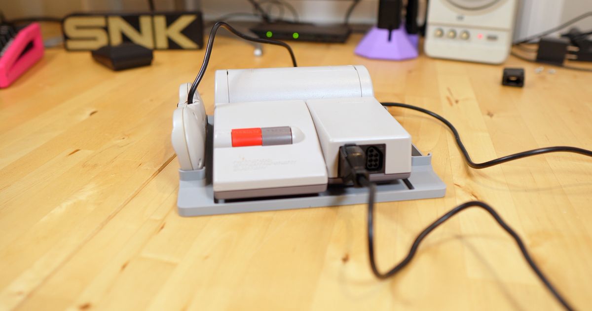 NES Top Loader and AV Famicom Controller Storage Stand by Retro Frog ...