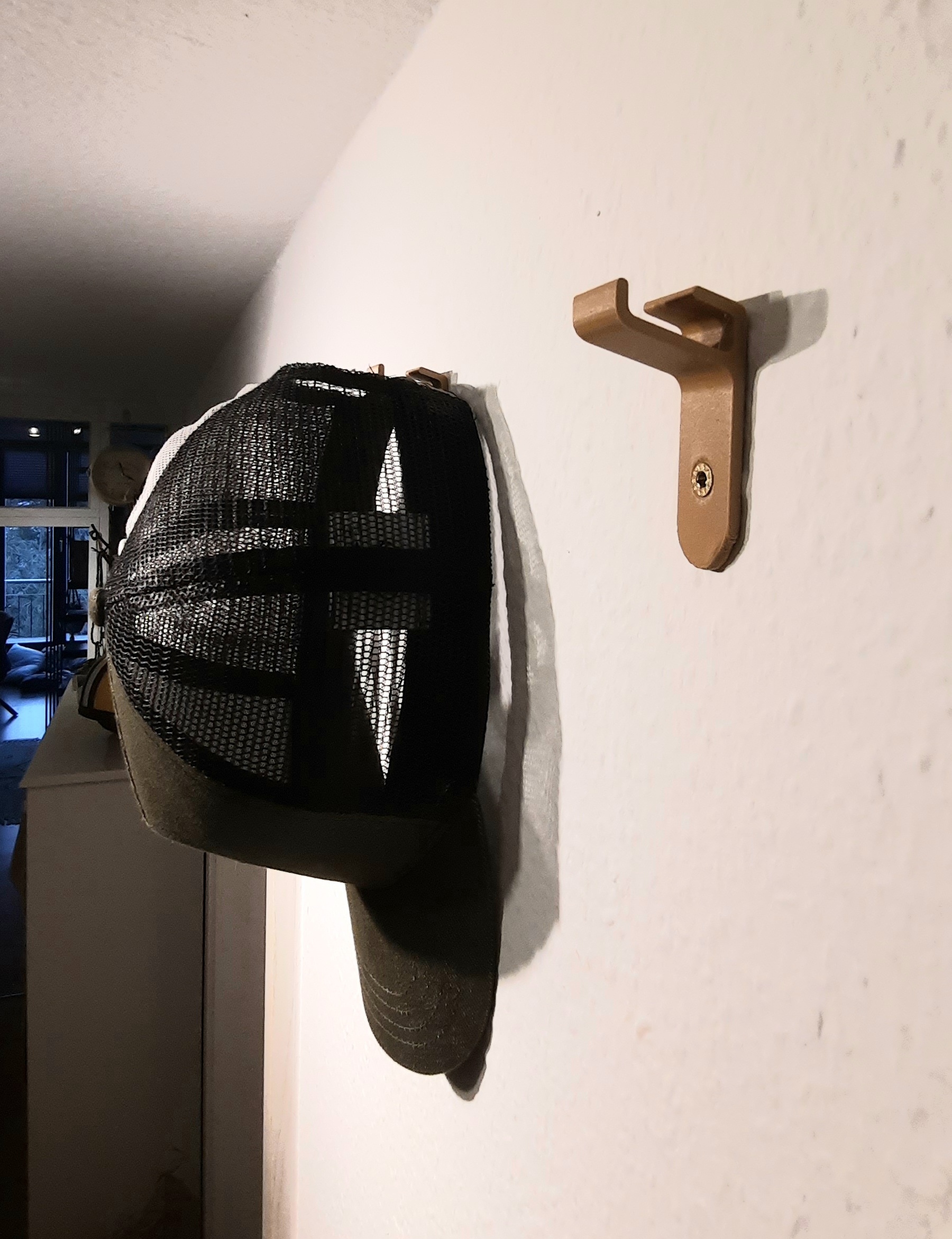 Cap holder / Basecap hook by Mart80 | Download free STL model ...