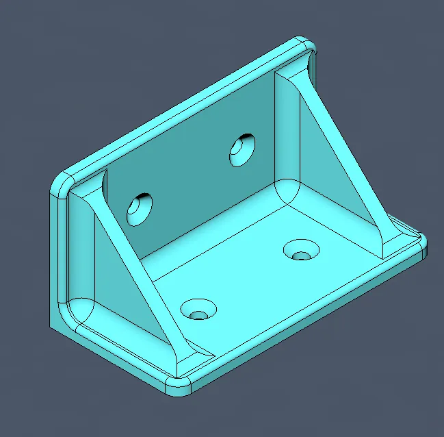 Sturdy shelve angle bracket by jattie | Download free STL model ...