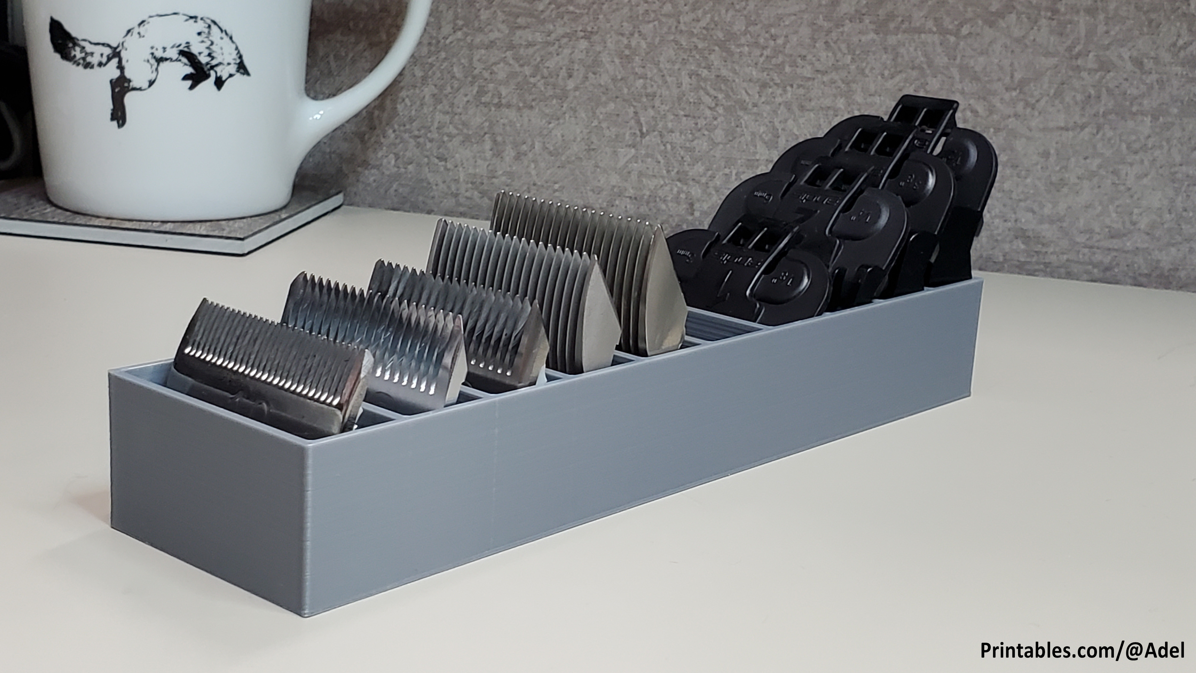 Clipper Blade Tray von Adel | Kostenloses STL-Modell herunterladen | Printables.com