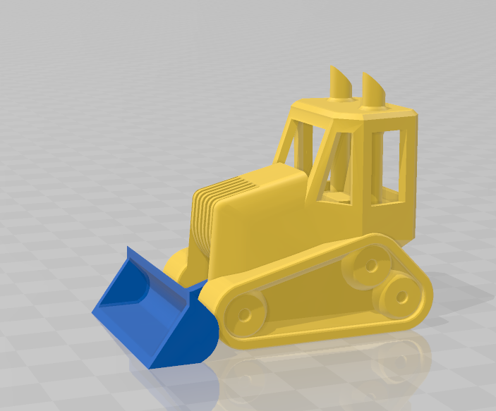 Bulldozer by Titus | Download free STL model | Printables.com