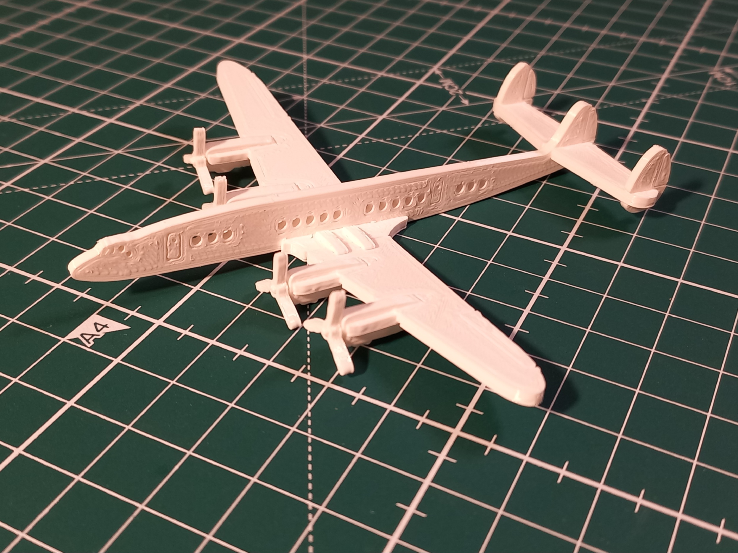 Lockheed Super Constellation Kit Card by BowdenBuilder | Download free ...