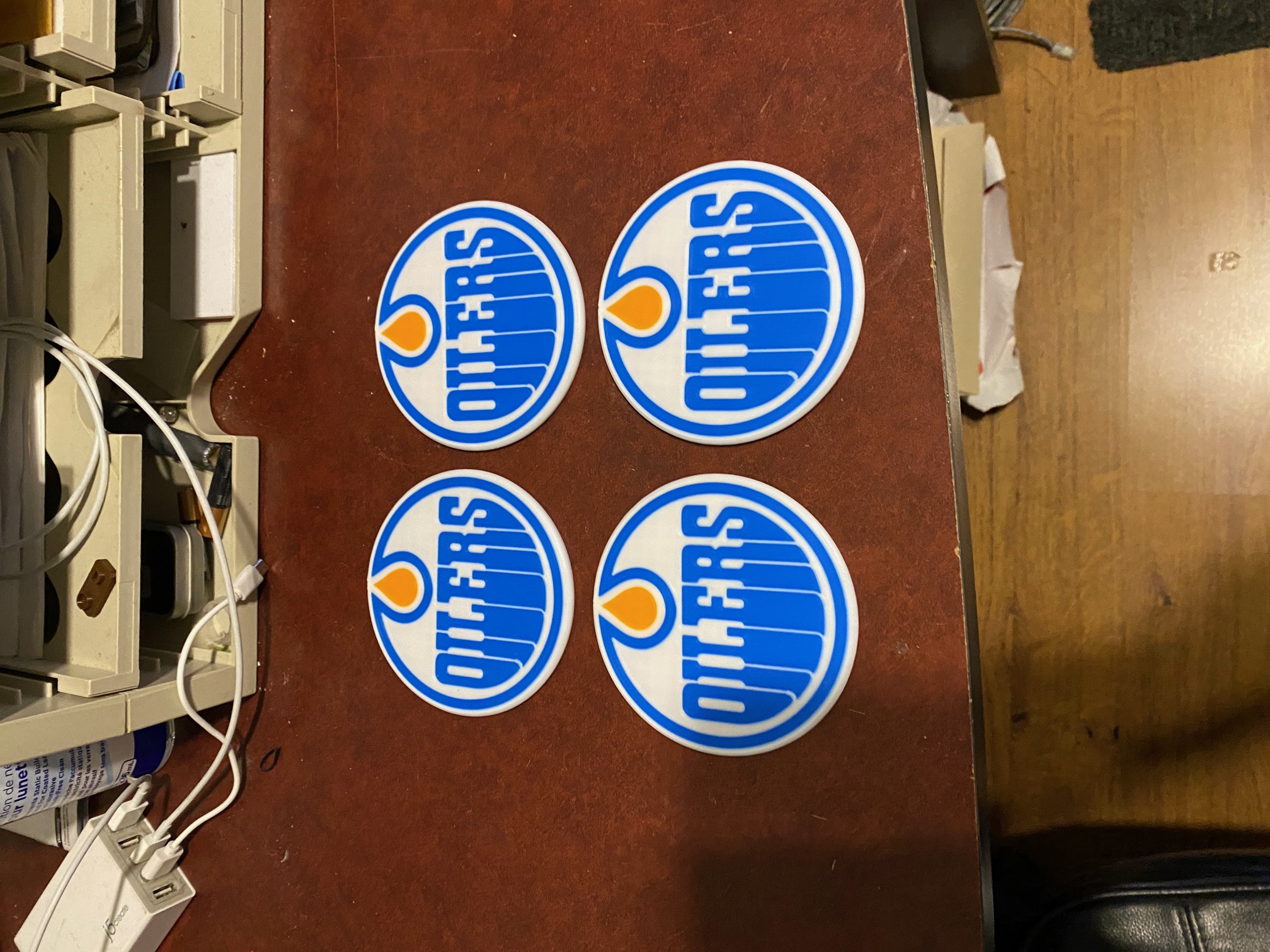 My take on Edmonton OILERS coaster by Asus1357 | Download free STL ...