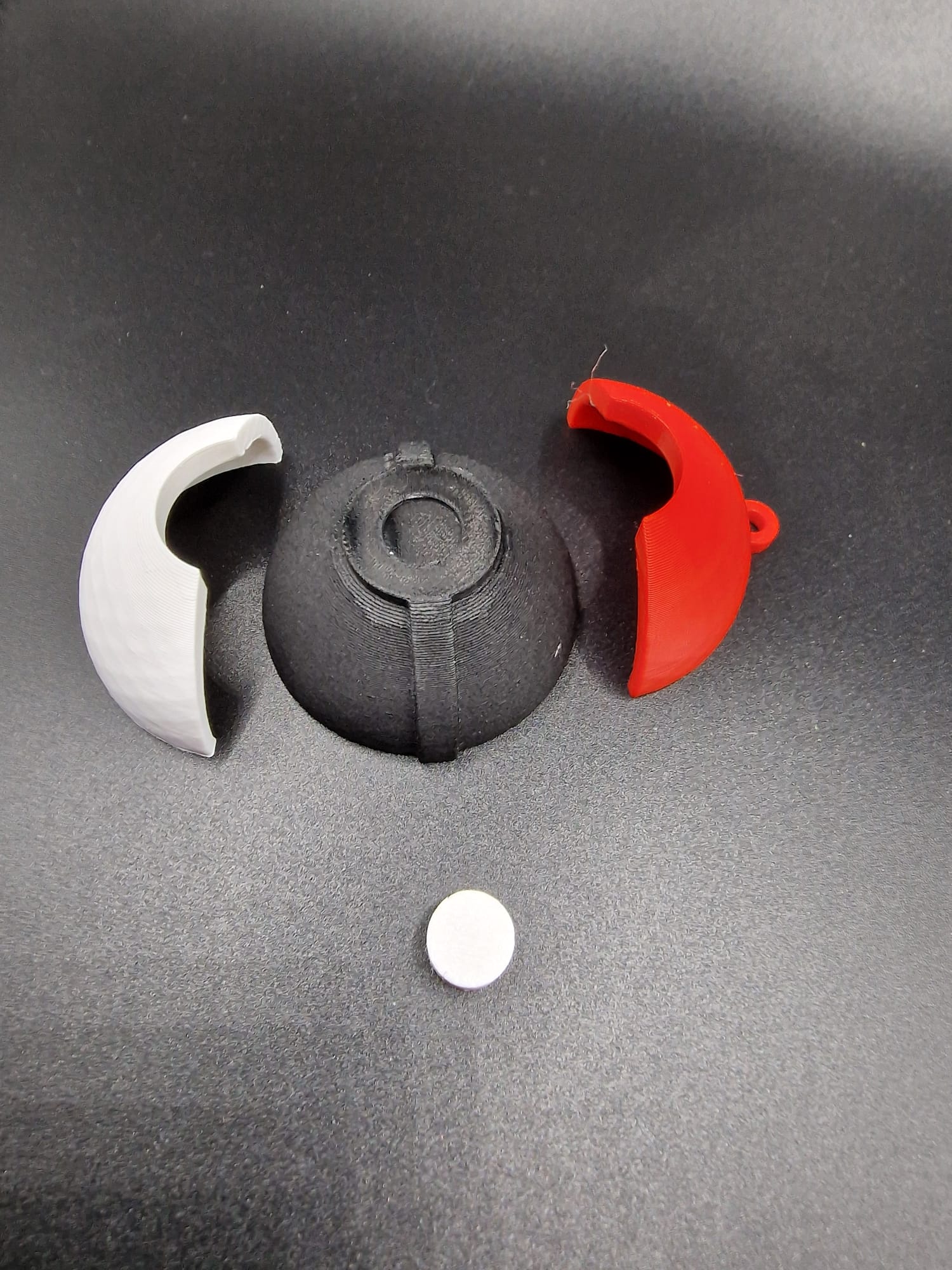 Pokeball Keychain Charmander Edition by NickR1983 | Download free STL ...