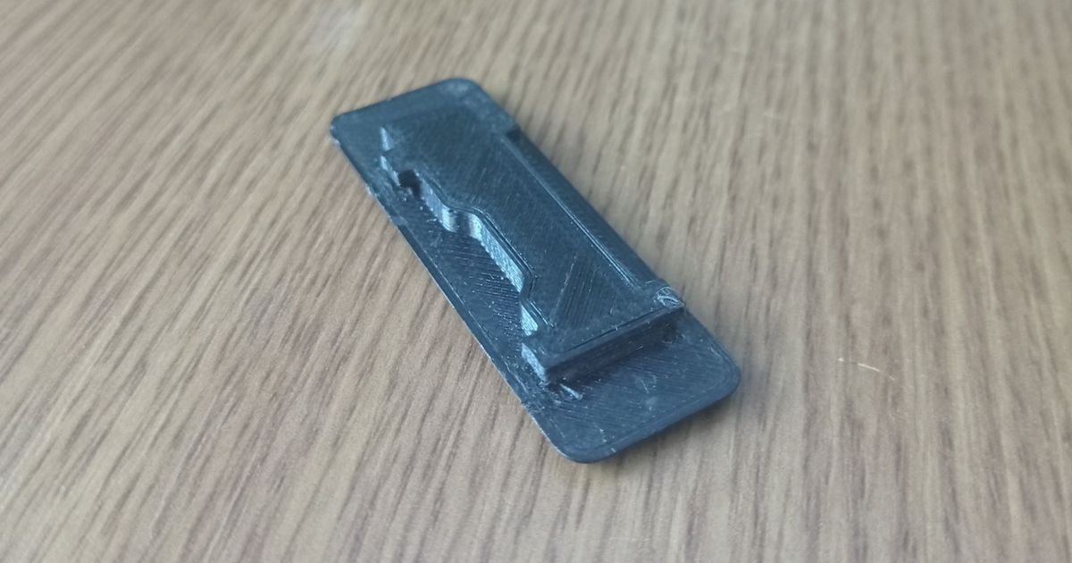 KIA Ceed roof plug by Vojta | Download free STL model | Printables.com