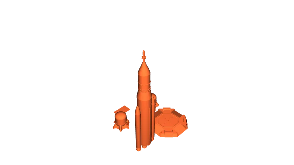 NASA Artemis Space Project by SIMGAU | Download free STL model ...