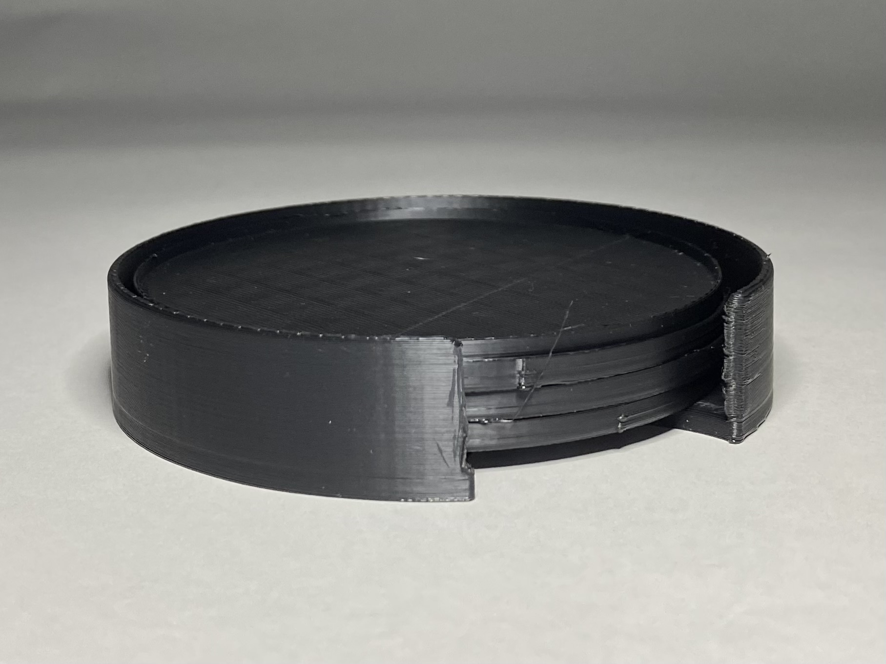 Basic coaster with holder by Jerry Maulden | Download free STL model ...